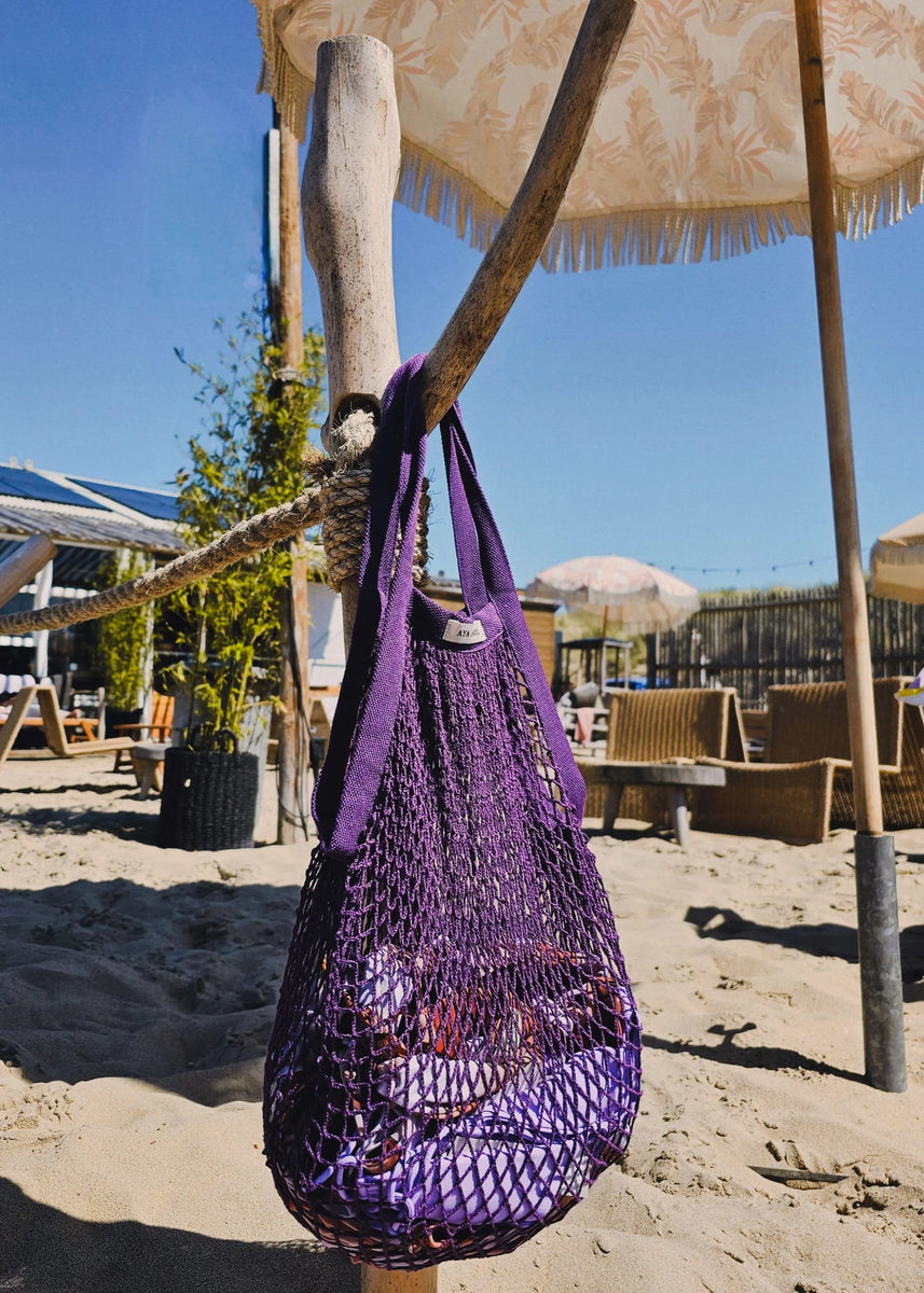 Fishnet Bag | Purple – AYA Label